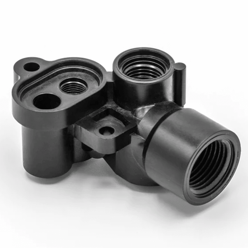 13163 - Fleck 5600 Injector Drain Body Only - Soft Water Supply